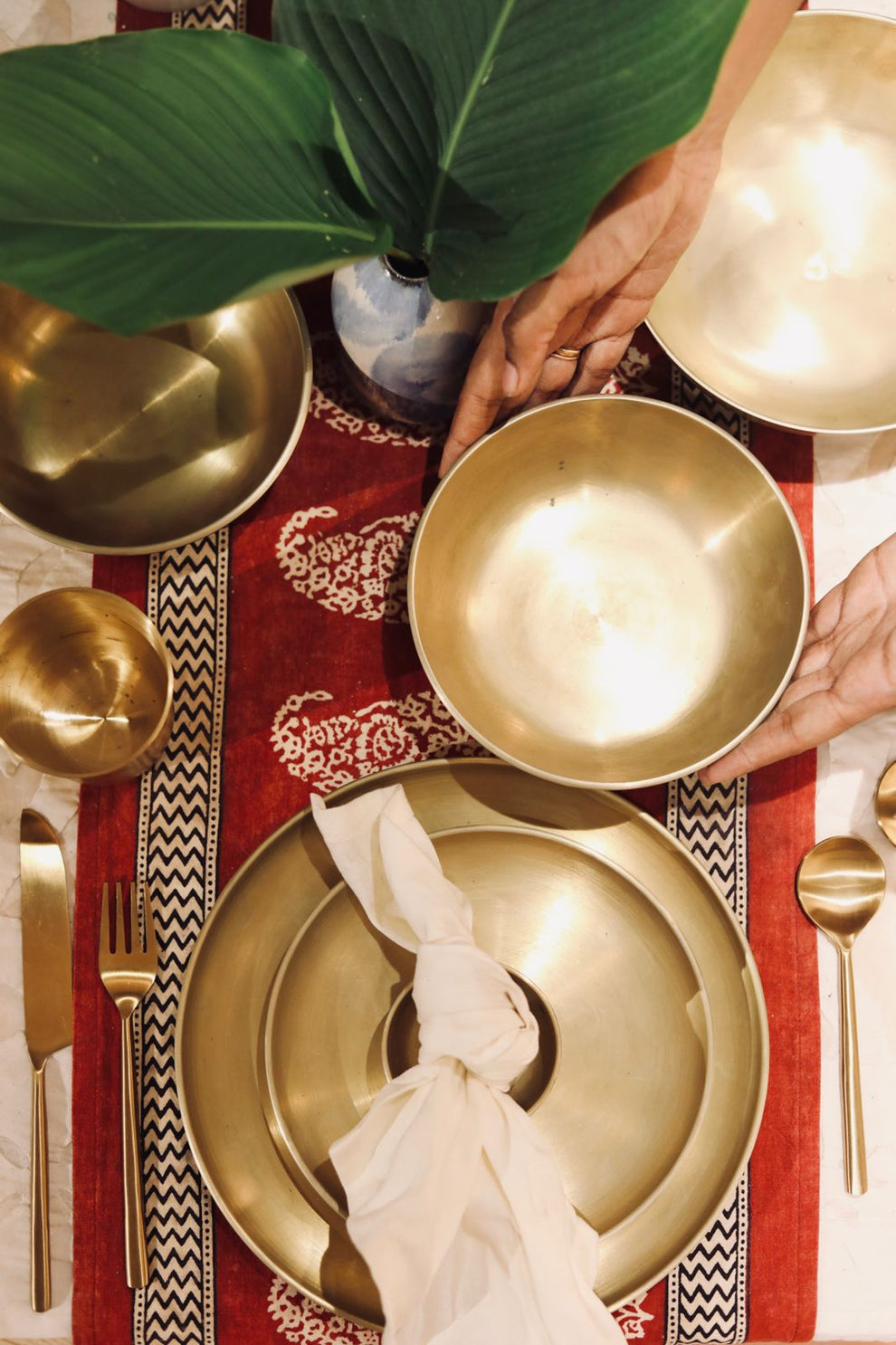 Kansa/ Bronze Quarter Plate – Curated Products Private Limited