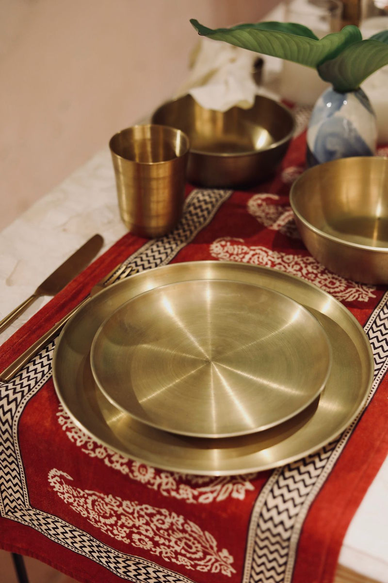 Kansa/ Bronze Quarter Plate – Curated Products Private Limited